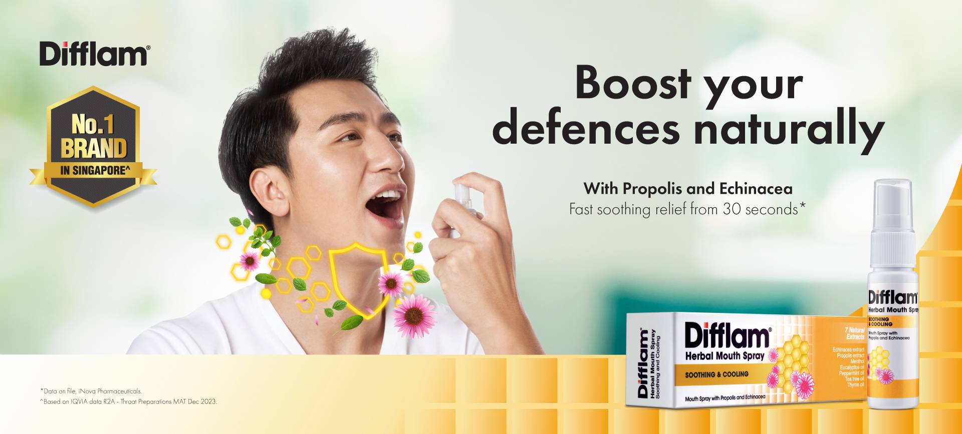 Sore throat remedies & oral health | Difflam /Singapore